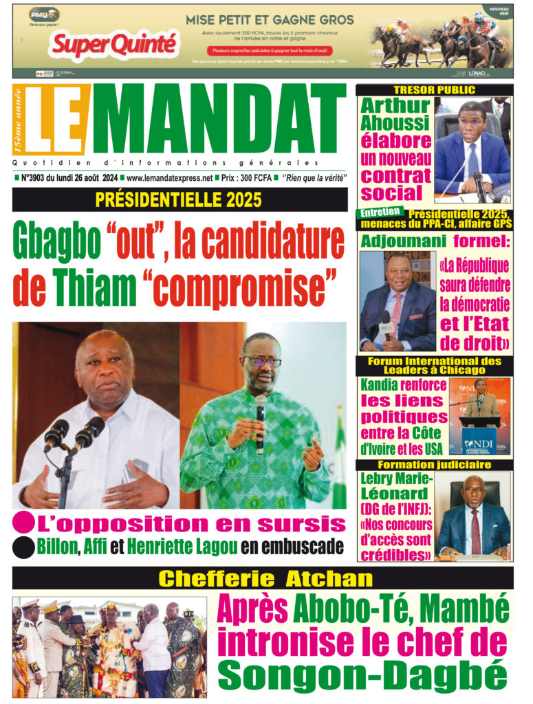 LE MANDAT 3903 - Le Mandat Express
