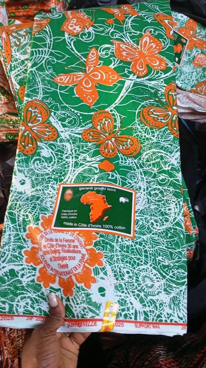 Côte d’Ivoire: Voici les differents motifs du pagne du 8 mars 2025 - Le ...