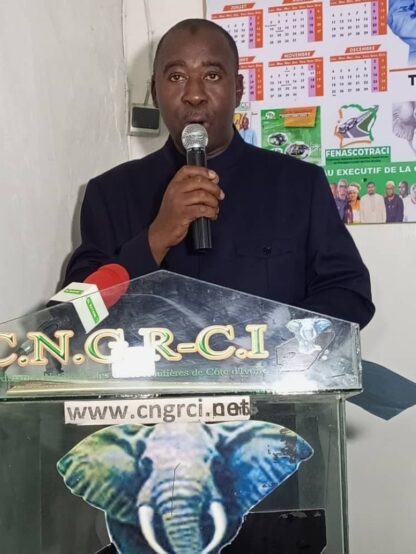 CNGR-CI: Touré Adama reconduit en tant que président - Le Mandat Express