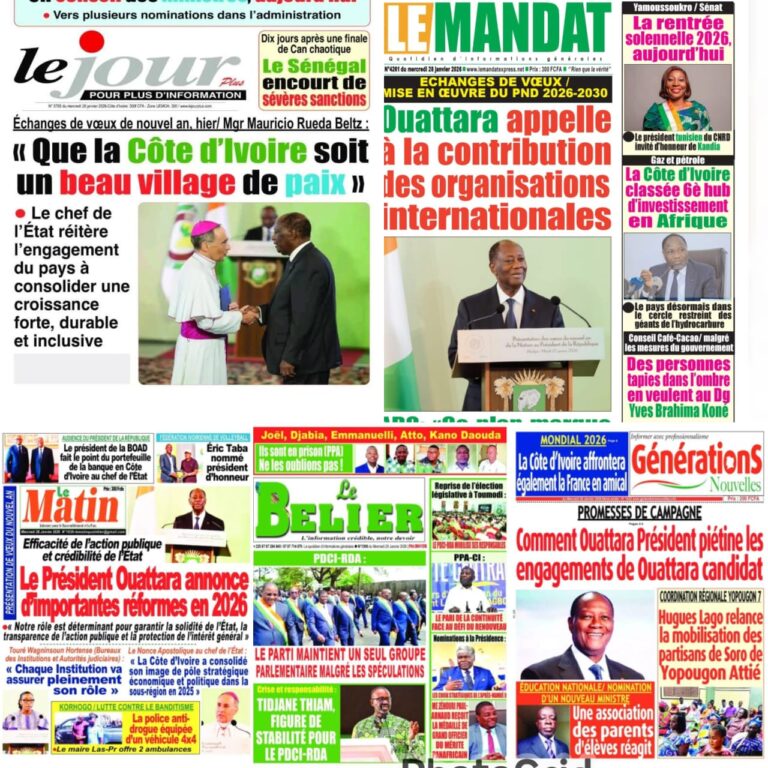 Pouvoir, Justice et Diplomatie : les trois temps forts de l’actualité ...