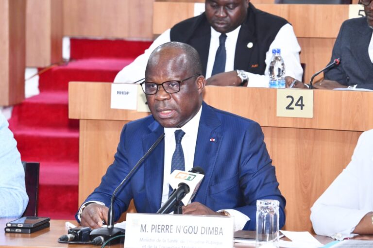 Réforme de la biologie médicale : Pierre Dimba défend un projet de loi ...